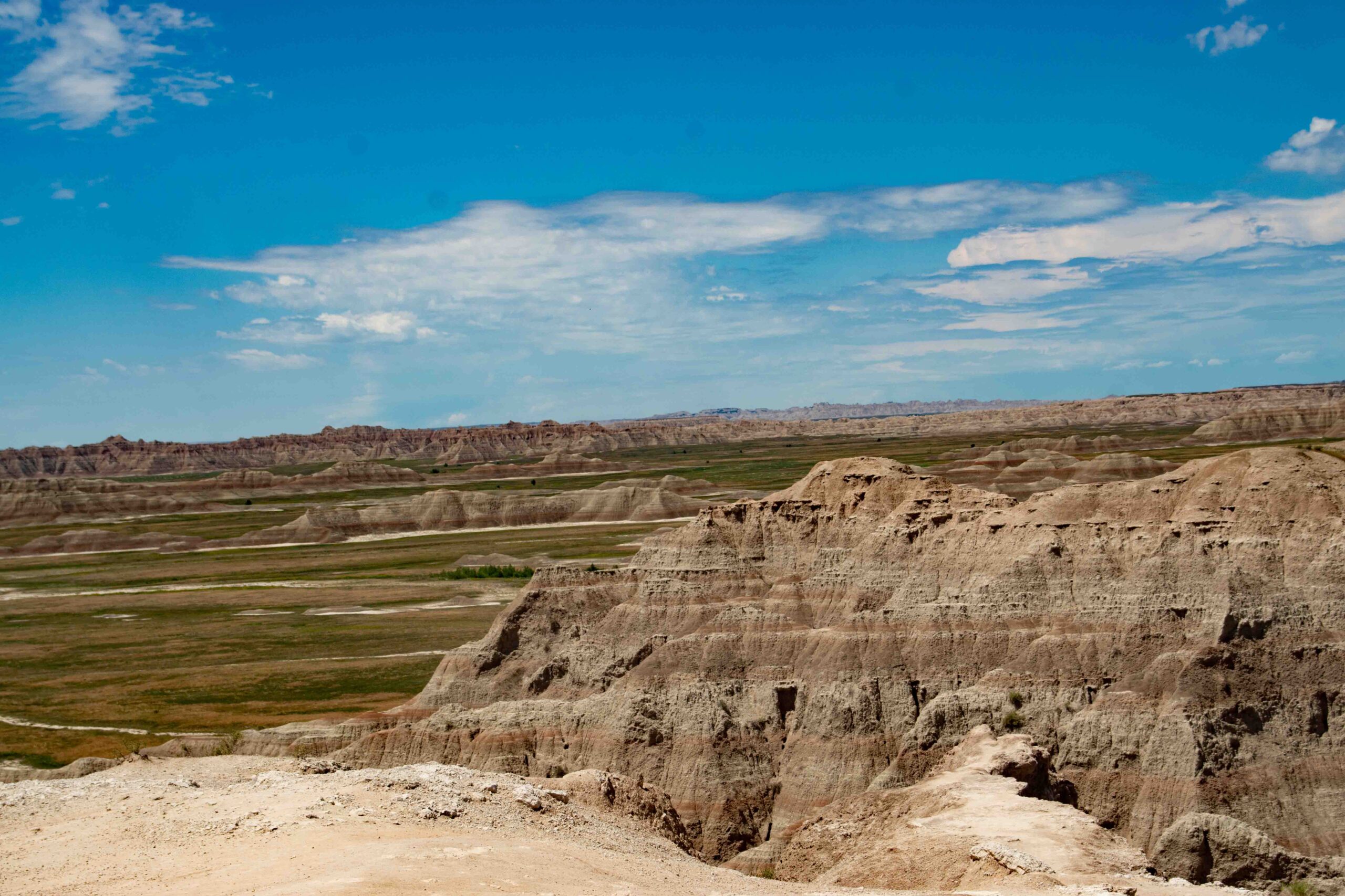 The Badlands of South Dakota